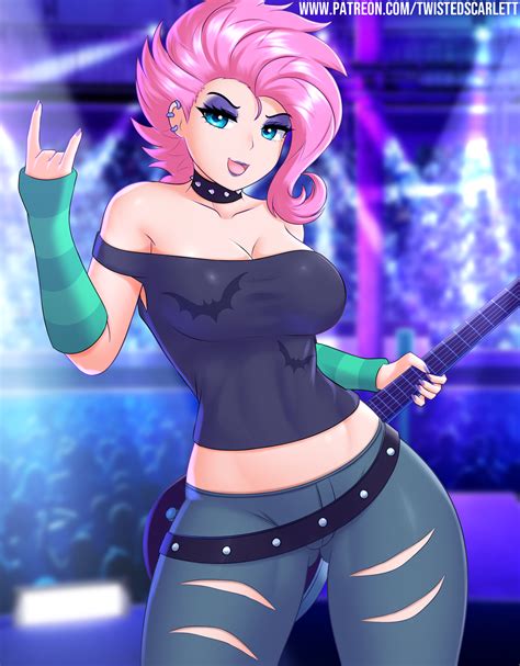 Fluttergoth Rock By Twistedscarlett60 Hentai Foundry