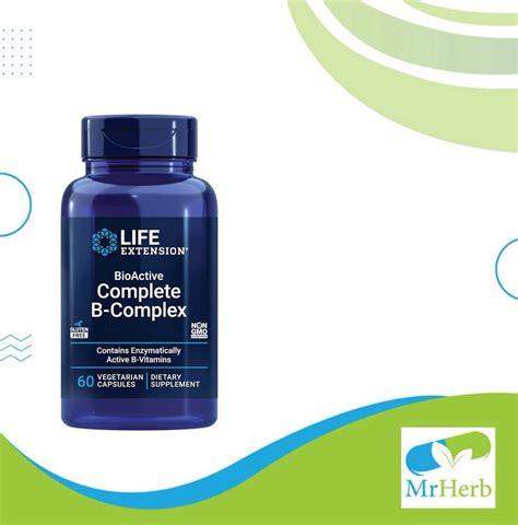Life Extension Complete B Complex 60 capsules – Mr Herb