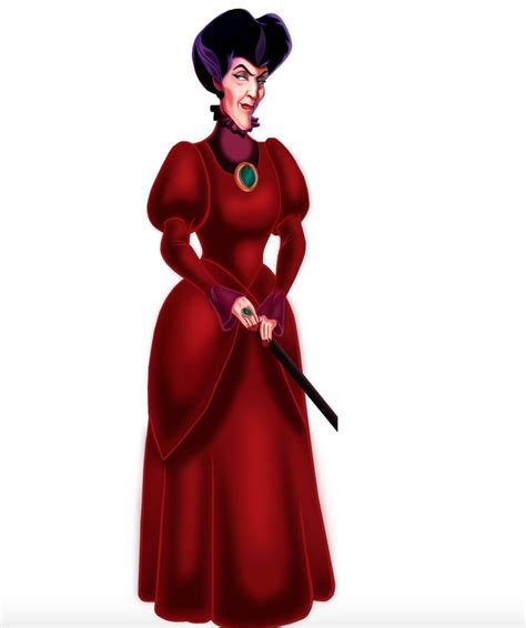 Lady Tremaine Cinderellas Evil And Wicked Stepmother Disney Cartoon