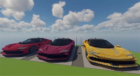 Ferrari Sf90 Stradale Free Download Now Minecraft Map