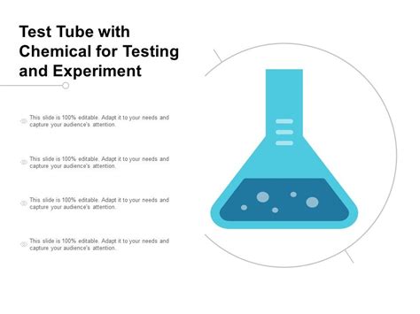 Test Tube With Chemical For Testing And Experiment Ppt PowerPoint Presentation Show Professional