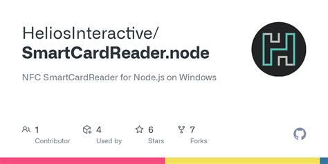 GitHub HeliosInteractive SmartCardReader Node NFC SmartCardReader For Node Js On Windows