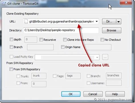 Setting Up Git And Tortoisegit With Bitbucket Step By Step Blog Of