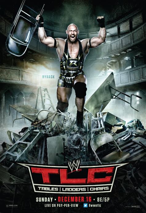 Wwe Tlc Tables Ladders And Chairs 2 Of 4 Extra Large Tv Poster