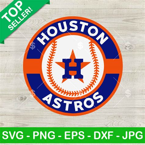 Houston Astros Baseball Logo Svg Houston Astros Baseball Svg Houston