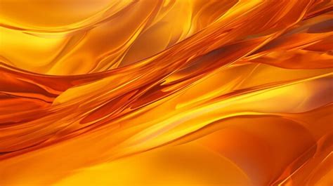Premium Photo Solid Amber Background