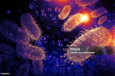 광견병 바이러스 3d 일러스트레이션 뇌에 대한 스톡 사진 및 기타 이미지 뇌 독성 물질 3차원 형태 Istock