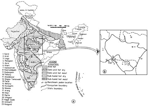 Vertisols In Different Climatic Regions In India A Sub Humid Download Scientific Diagram
