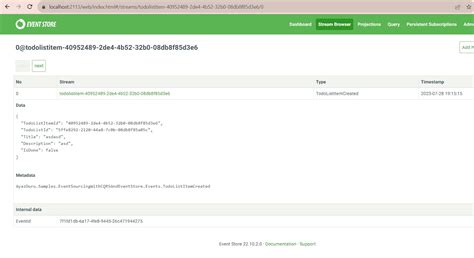 Aspnet Core Event Store Ddd Cqrs Ile Event Sourcing
