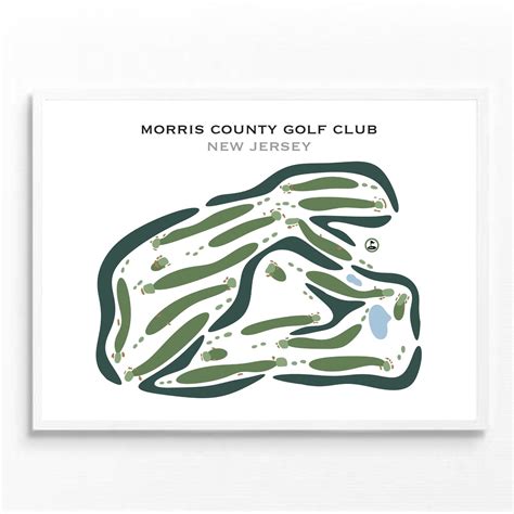 Experience The Best Of Morris County Golf Club With Printed Art Golf