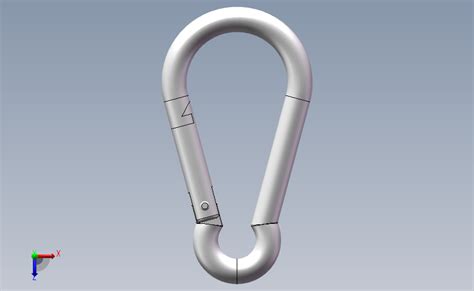 安全扣solidworks 2019模型图纸下载 懒石网