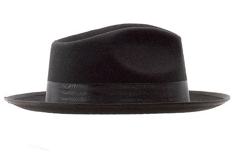 Scala Classico Mens New Yorker Wool Felt Fedora Hat