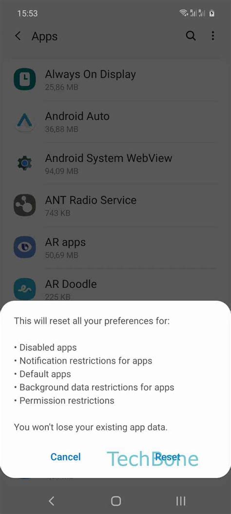 How To Reset App Preferences Samsung Manual TechBone