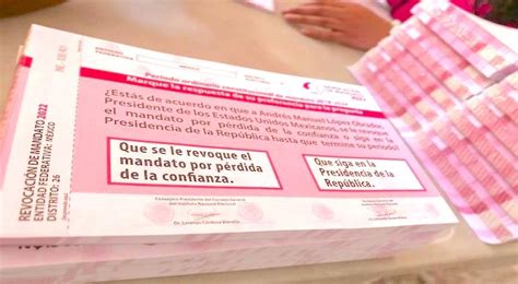 Revocación De Mandato ¿cuál Es La Pregunta