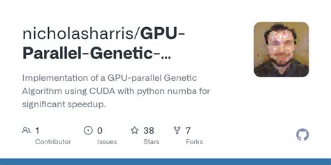 Github Nicholasharrisgpu Parallel Genetic Algorithm Using Cuda With