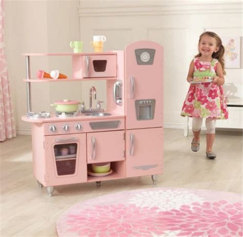 Kitchen Play Set For Girls Pretend Play Wooden