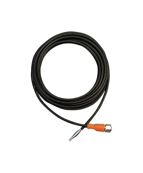 M12c Pvc 4 S M R F 2 Omega Sensor Cable M12 Plug 90° M12 Receptacle