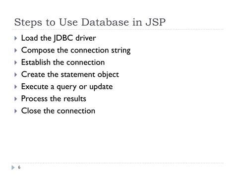 ppt database access using jdbc powerpoint presentation free download