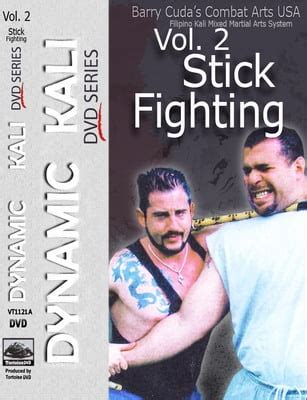 Filipino Martial Arts Kali Stick Fighting Dvd Barry Cuda Escrima