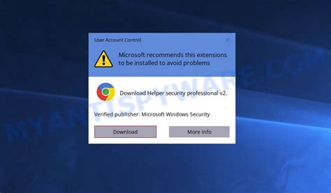 microsoft recommends this extensions pop up scam virus removal guide