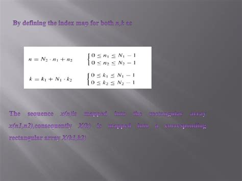Ppt Fft Algorithms For Composite N Powerpoint Presentation Free