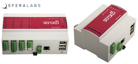 Les contrôleurs industriels sur rail DIN Sfera Labs Strato Pi Max sont