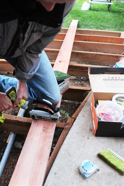 How To Install Curved Decking