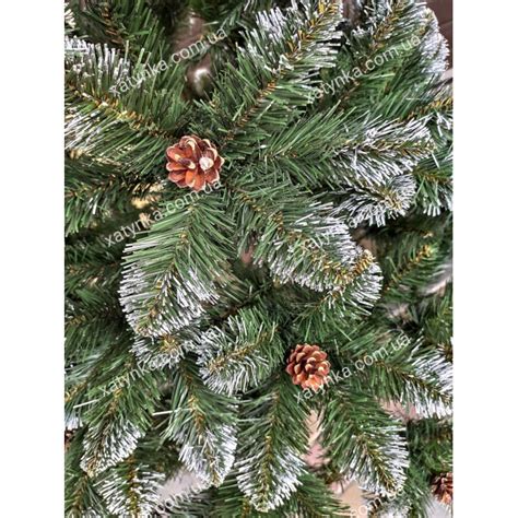 Ялинка Елітна з шишками 1 80 м купити в 🎄 Хатинка юа