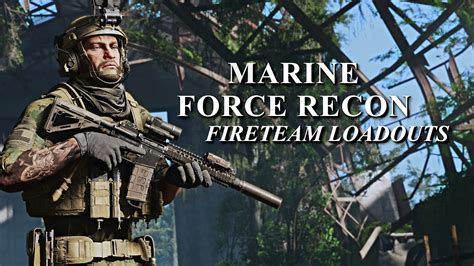 Ghost Recon Breakpoint Marine Force Recon V2 Fireteam Loadouts
