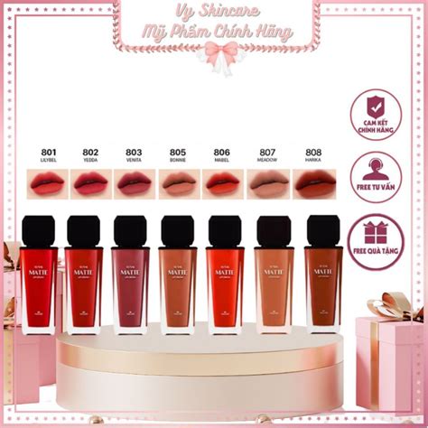Son Kem MỊn LÌ Vacosi Natural Studio Matte Lip Cream Shopee Việt Nam
