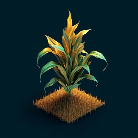 Premium Ai Image A Tree Digital Art