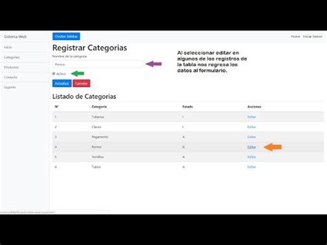 CRUD EN JAVA WEB JSP Y SQLSERVER MÉTODO ACTUALIZAR PARTE YouTube