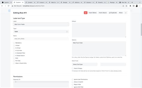 RE Tables In Webforms Frappe Framework Frappe Forum