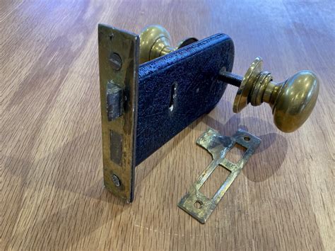 Victorian Mortice Lock In Working Order H Federation Trading