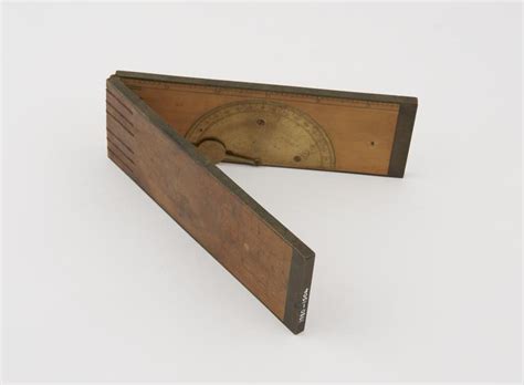 Folding Clinometer With Conversion Tables For Gradient Angle And Centigrade F Science Museum