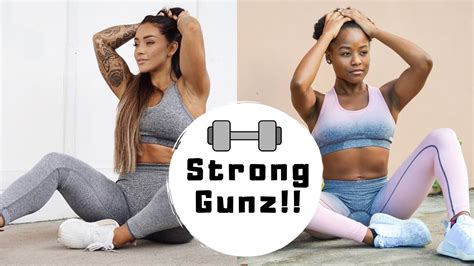 Doing Hanna Öbergs Strong Gunz Workout Youtube