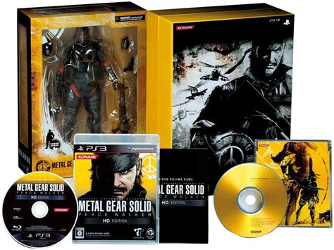 Metal Gear Solid Peace Walker Hd Limited Edition Prices Jp