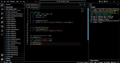 Jishank Rimal On Linkedin Python Codeeveryday Inheritance Oop