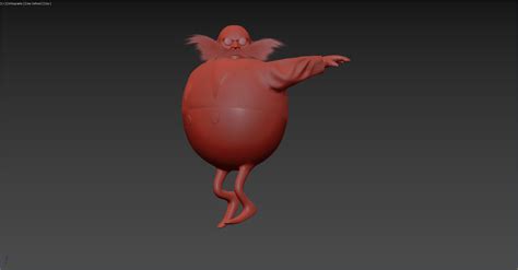 Dr Robotnik From Sonic The Hedgehog Wip And 3d Art Showcase