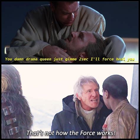 When You Realize That Force Heal Is A Rare Ability Rprequelmemes