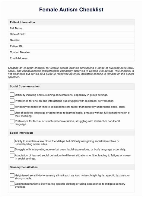 Pediatric Neurological Exam Checklist And Example Free Pdf Download