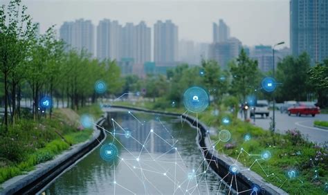 A Citys Smart Sewer System Equipped With Ai And Sensors Premium Ai