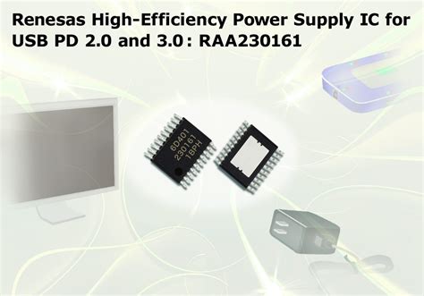 Renesas Electronics Announces Industry First Power Supply Ic Supporting