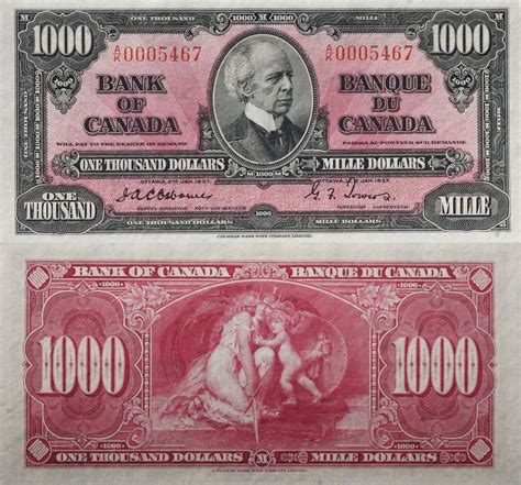 Coins And Canada Top 10 Most Valuable Canadian Banknotes Sold At