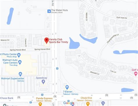 New Port Richey Pasco County Sinkhole In Florida Tonys Sinkhole Maps