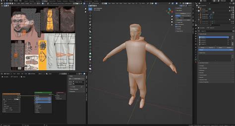 3d Model Psx Ps1 Low Poly Male Character Vr Ar Low Poly Cgtrader