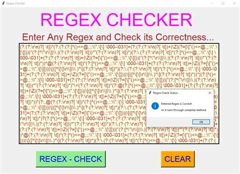 Added Regex Checker In Python Scripts By Akash Rajak Pull Request