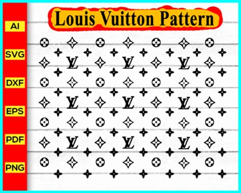 Louis Vuitton Pattern Svg Louis Vuitton Logo Svg Lv Brand Logo Svg Disney Png