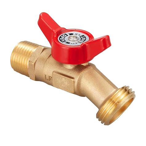 Buy Minimprover 2 Pcs Lead Free Brass Hose 90 Degree Elbow Stop Valve