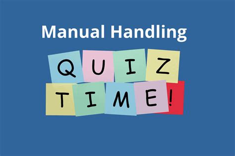 50 manual handling quiz free question and answers
